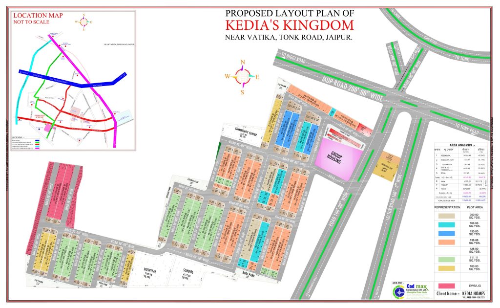 Kedia’s Kingdom - JDA Approved Plots